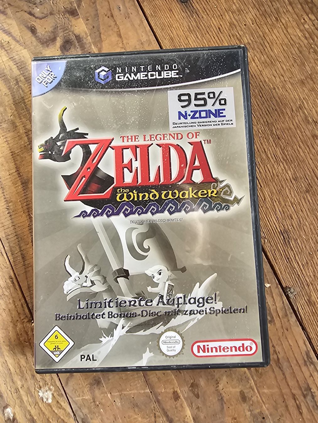 Zelda Wind Waker Limited Edition Nintendo Gamecube Top! (Gebraucht) in ...