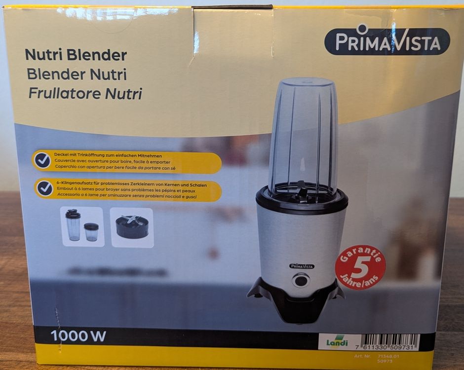 Prima Vista Nutri Blender Standmixer von Landi (Neu und ...