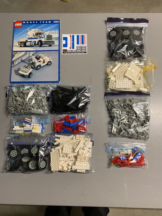 LEGO Model Team 5580 Highway Rig, A und B-Model,100% ab 1.00 (Gebraucht ...