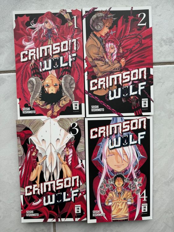 Manga - Anime Bücher Crimson Wolf 1-4 | Kaufen auf Ricardo