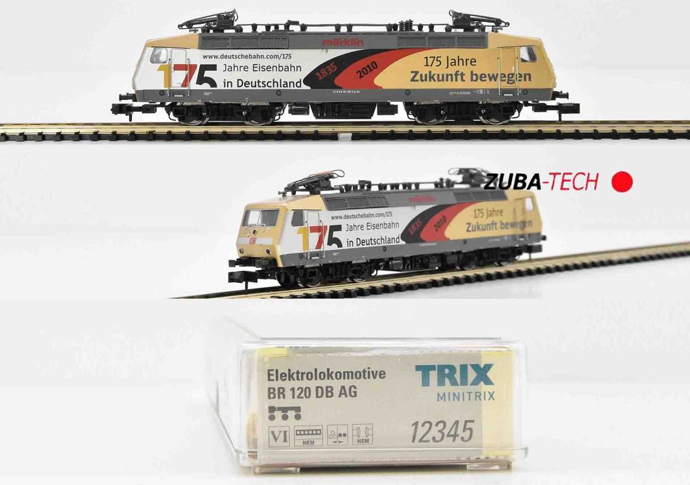 Trix 12345 E-Lok BR 120 Analog Spur N mit OVP (Gebraucht) in für CHF 63 ...