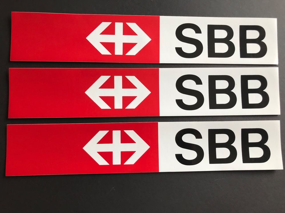 Schöne SBB Selbstkleber ORIGINAL SBB (Neu (gemäss Beschreibung)) in ...