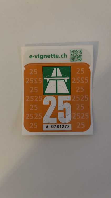 Autobahnvignette 2025 NEU! (Neu und originalverpackt) in Grenchen für CHF 34 – mit Lieferung auf ...