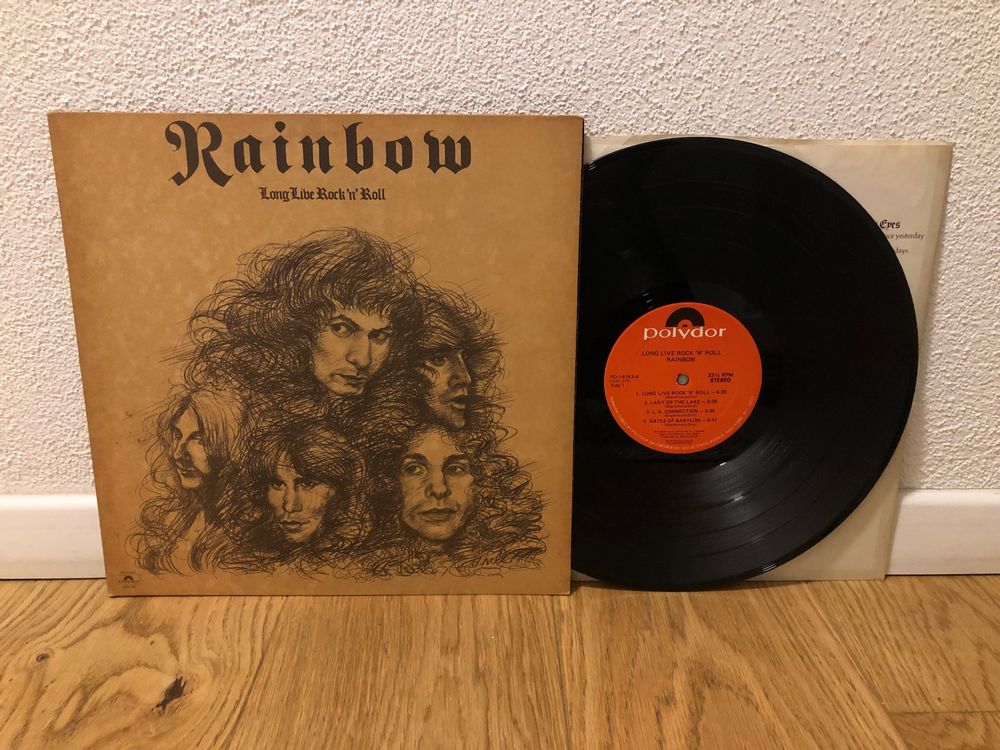 RAINBOW - LONG LIVE ROCK 'N' ROLL LP ORIG USA 1978 METAL (Gebraucht) in ...