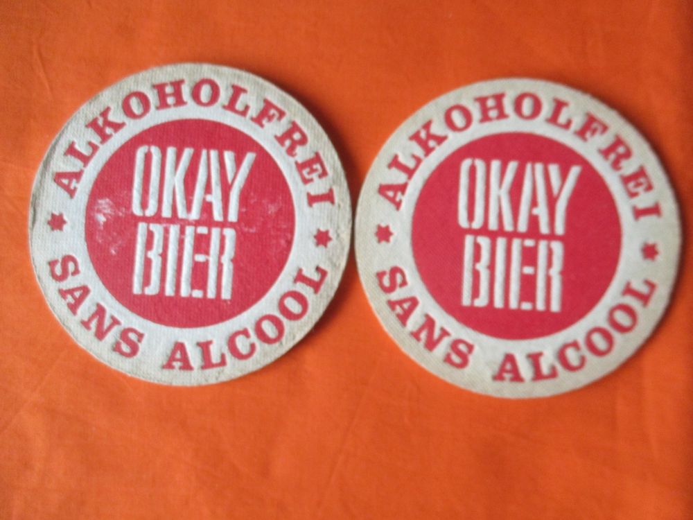 alte Bierdeckel Okay Bier (Gebraucht) in Birsfelden für CHF 1.5 – mit ...