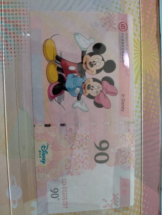 Silber Banknote Disney (Neu und originalverpackt) in Regensdorf für CHF ...
