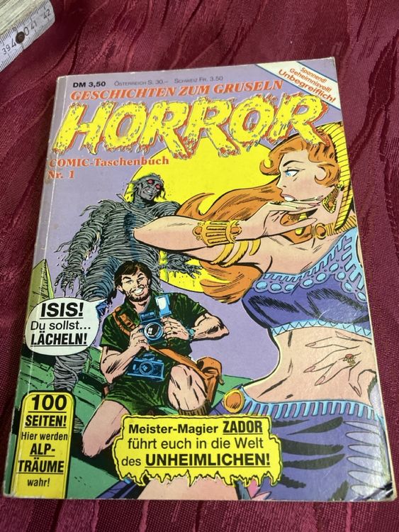 Alt Comic HORROR Taschenb.Nr1. | Kaufen auf Ricardo