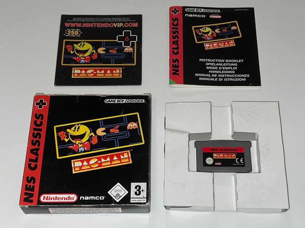 Game Boy Advance (GBA) Spiel - NES Classics: Pac-Man (OVP) (Gebraucht ...