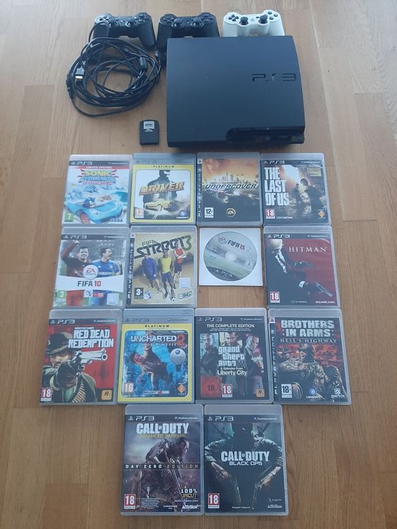 PS 3 mit Games (Gebraucht) in für CHF 62.9 – mit Lieferung auf Ricardo ...