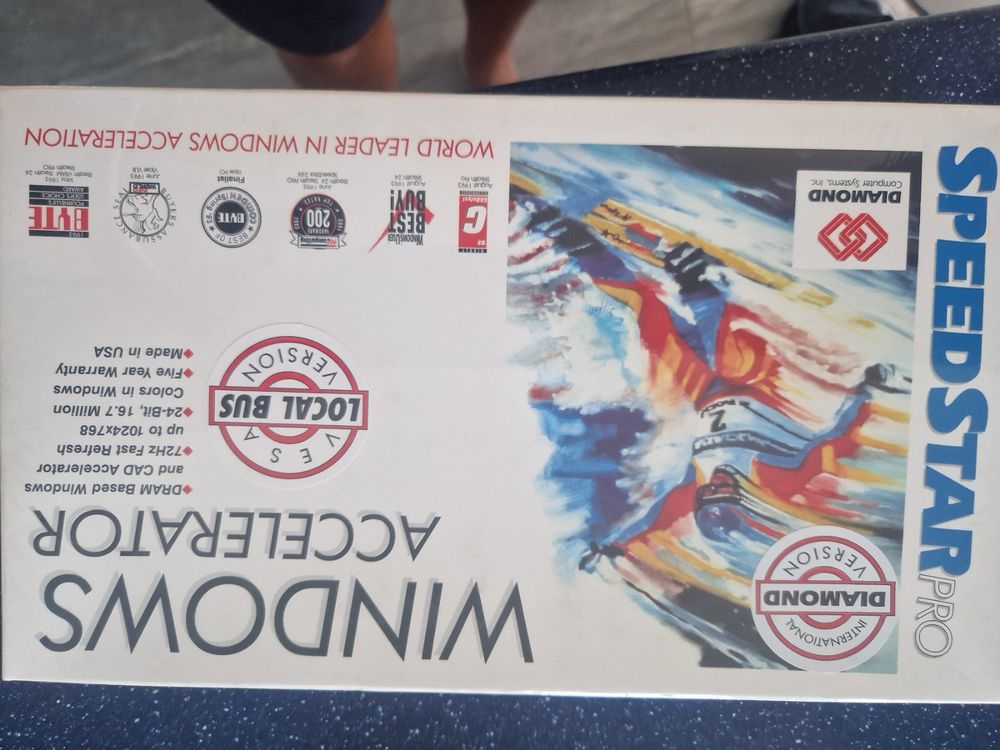 Diamond speedster pro windows accelerator (Neu und originalverpackt) in ...