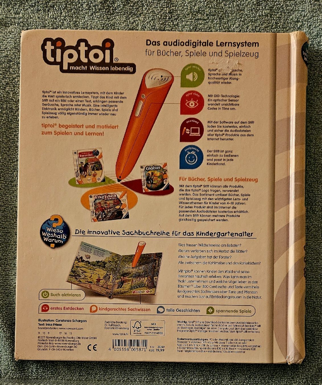 tiptoi® Komm mit in den Wald (4–7 Jahre) (Gebraucht) in St. Gallen für ...