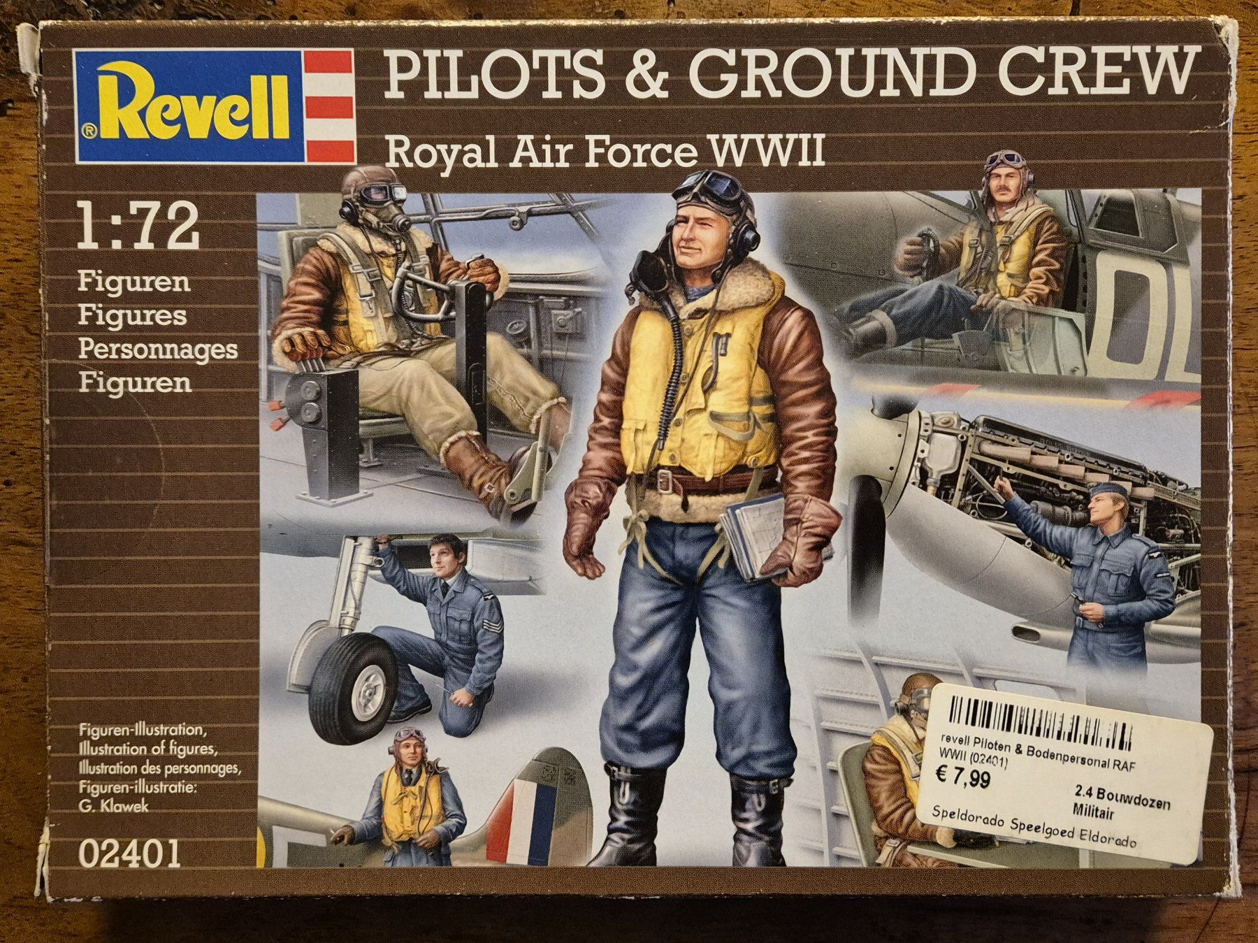Revell / Pilots & Cround Crew Royal Air Force / 1/72 (Gebraucht) in ...