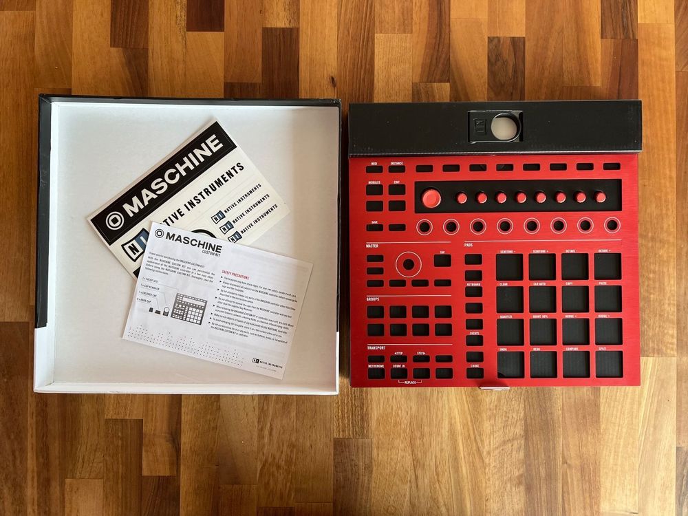 Native Instruments Maschine MK2 Custom Kit in Dragon Red (Neu und ...