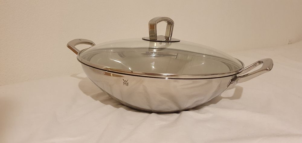 WMF edelstahl Wok 36cm (Gebraucht) in Oberweningen für CHF 31 – mit Lieferung auf Ricardo kaufen