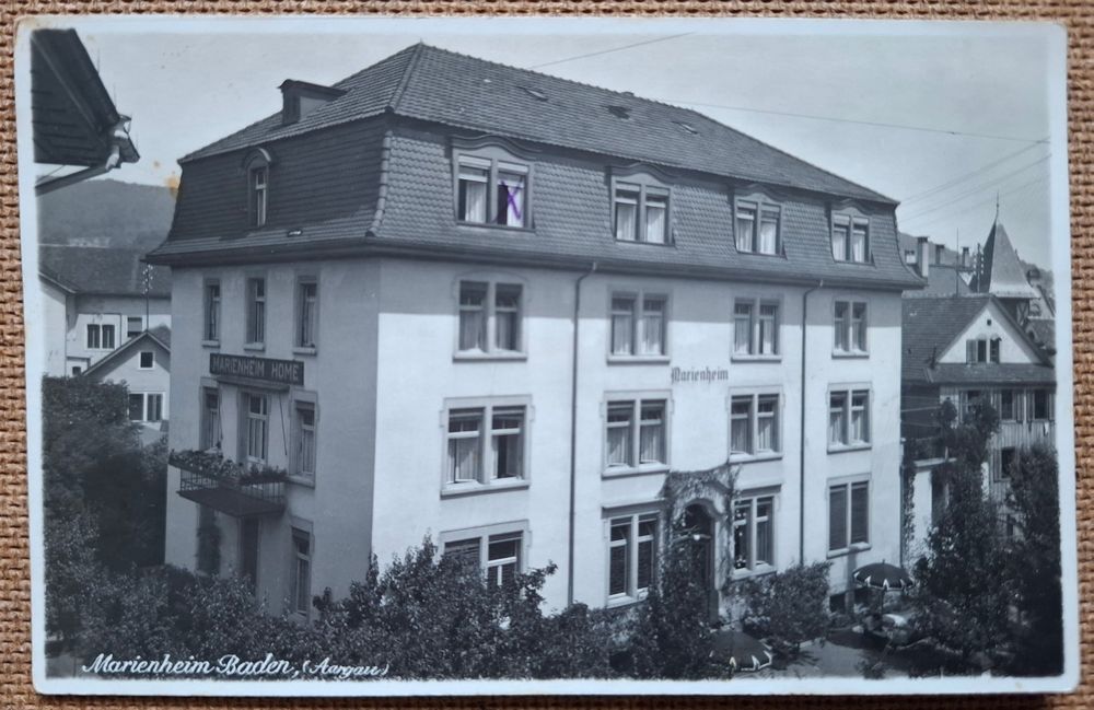 Baden Aargau «Marienheim» H. Lunte, Zürich | Kaufen auf Ricardo