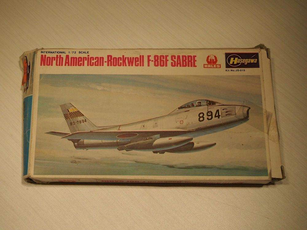 Rockwell F-86F Sabre Flugzeug Bausatz - Hasegawa (Neu (gemäss Beschreibung)) in Winterthur für ...