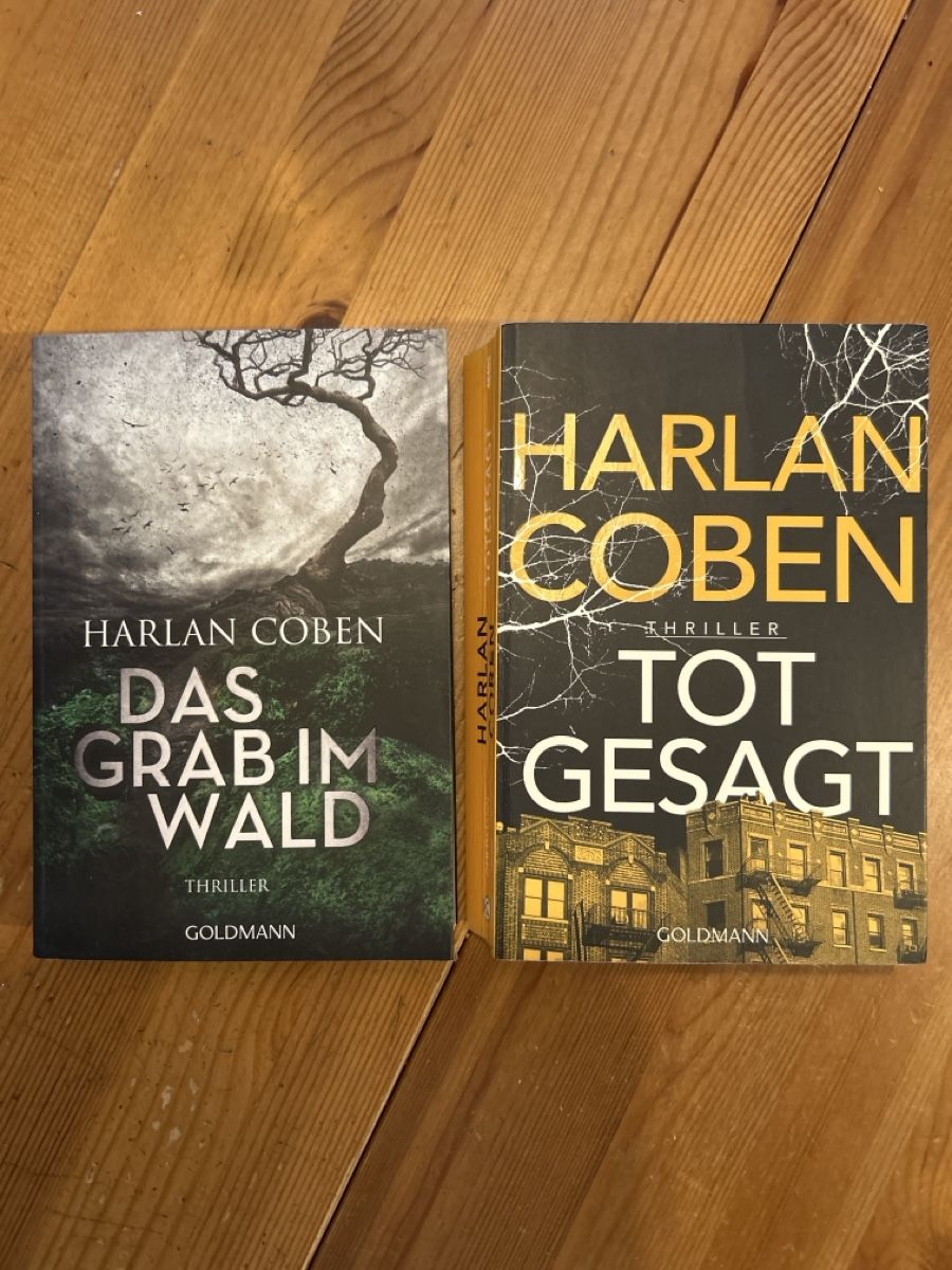 Harlan Coben Thriller: "Das Grab im Wald" und "Tot gesagt" (Gebraucht ...
