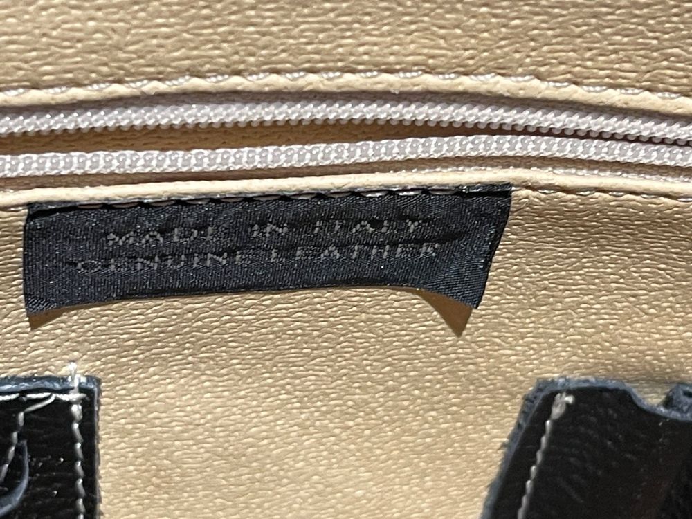 MINNOZZI BAG TASCHE ECHT LEDER KELLY + LOUIS VUITTON PARFÜM (Gebraucht ...