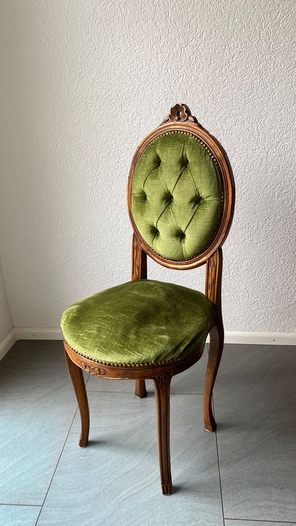 Antiker Stuhl gepolstert (Gebraucht) in Olten für CHF 28 – nur Abholung auf Ricardo kaufen