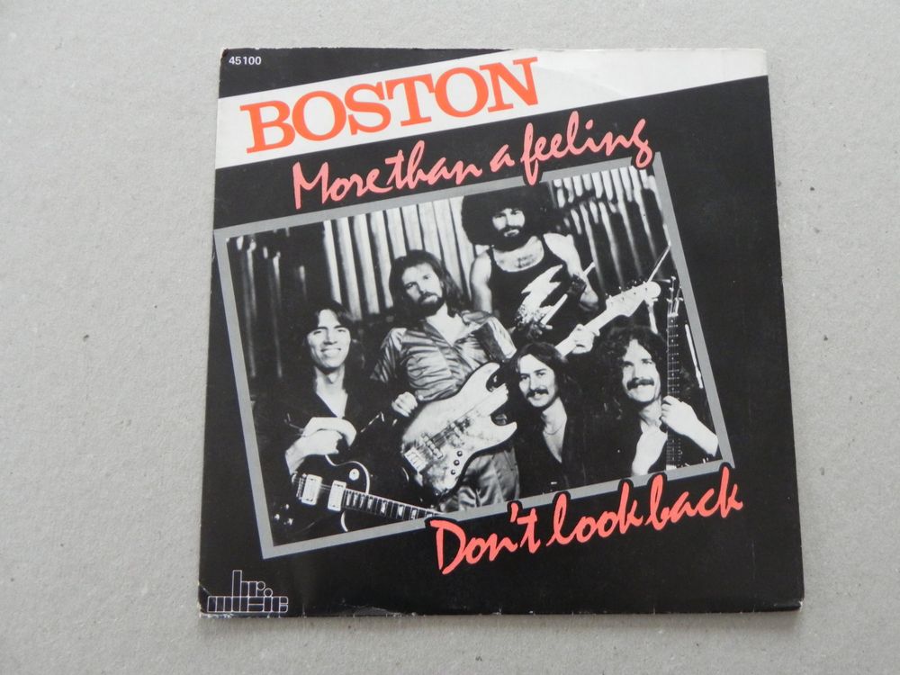 Single USA Rock Band Boston 1976 More than a Feeling (Gebraucht) in ...