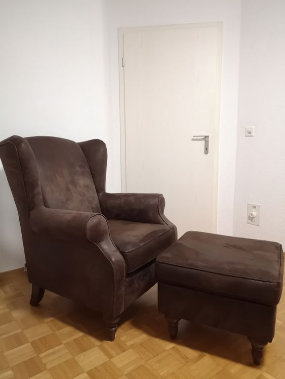Sessel mit Hocker | Kaufen auf Ricardo