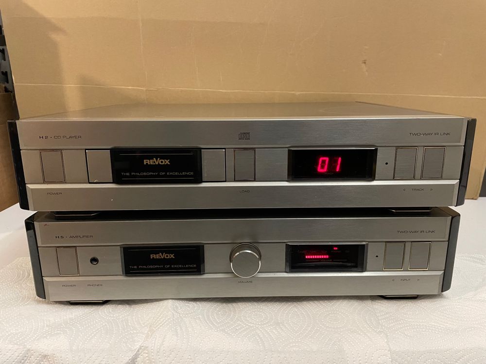 Revox H5 Vollverstärker + Revoxs H2 CD Player (Gebraucht) in Lausen für CHF 299 – mit Lieferung ...