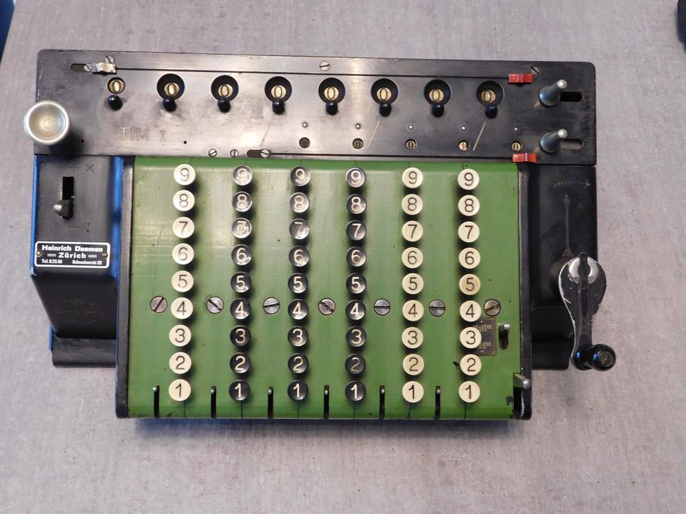 Rechenmaschine TIM 1 Bj. ca. 1930 L. Spitz, Berlin (Gebraucht) in ...