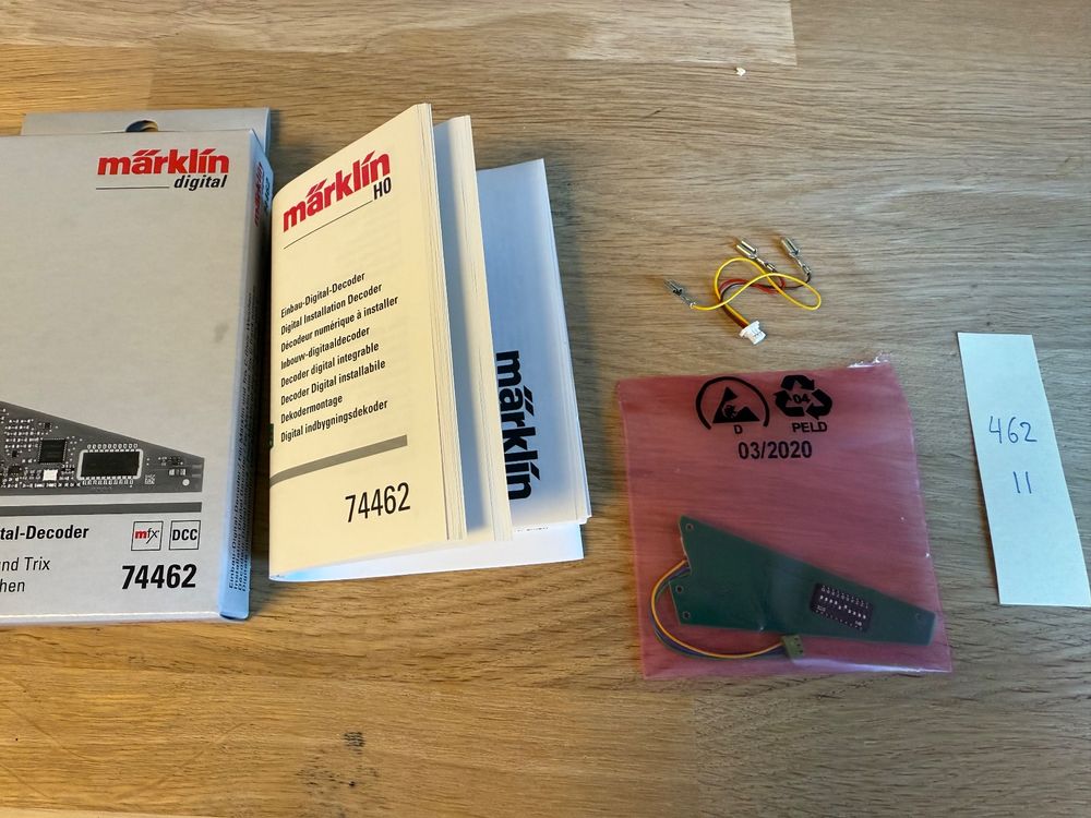 Märklin 74462 Einbau-Digital-Decoder C-Gleis mfx 11 | Kaufen auf Ricardo