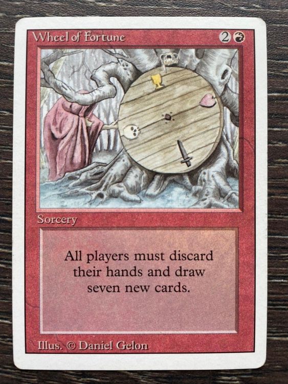 Wheel of Fortune (Revised) - Magic: the Gathering (MtG) (Gebraucht) in ...