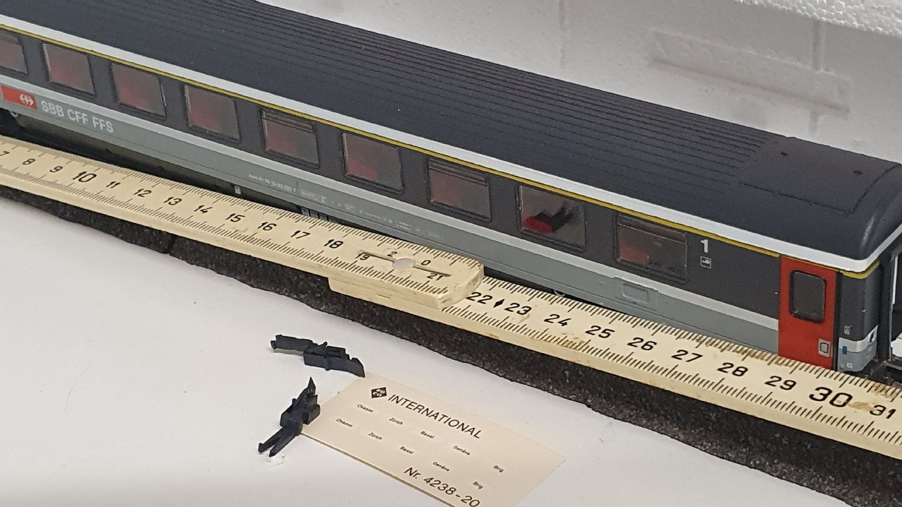 1Stk. Roco H0 SBB IC Reisezugwagen 1. Kl. Exact 1:87 (Gebraucht) in ...