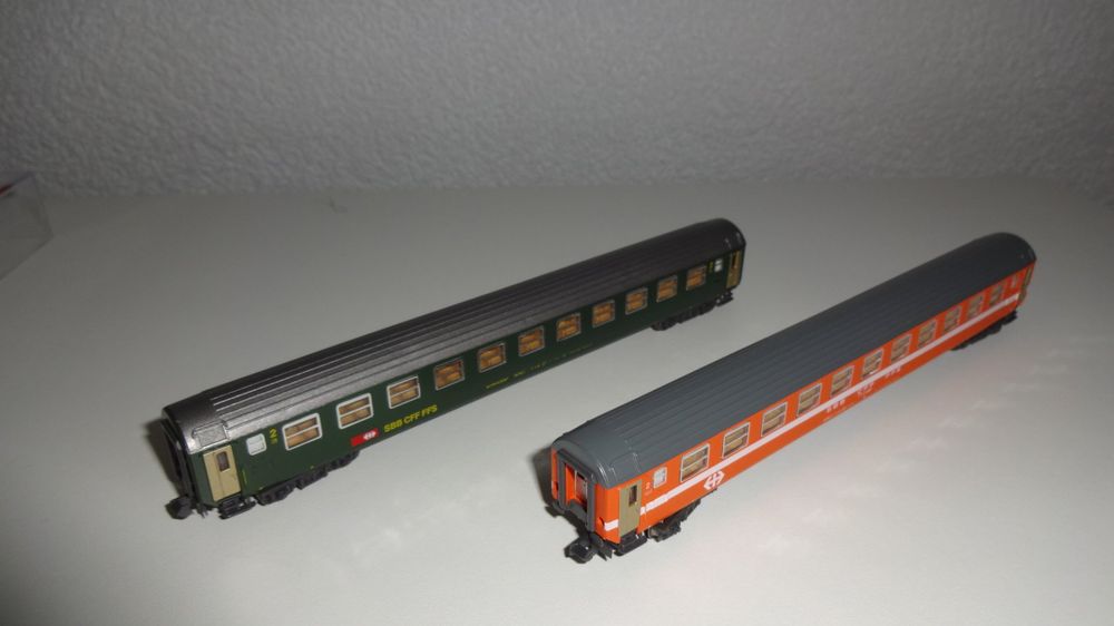 2 Hobbytrain SBB Wagen (Gebraucht) in für CHF 25 – mit Lieferung auf ...