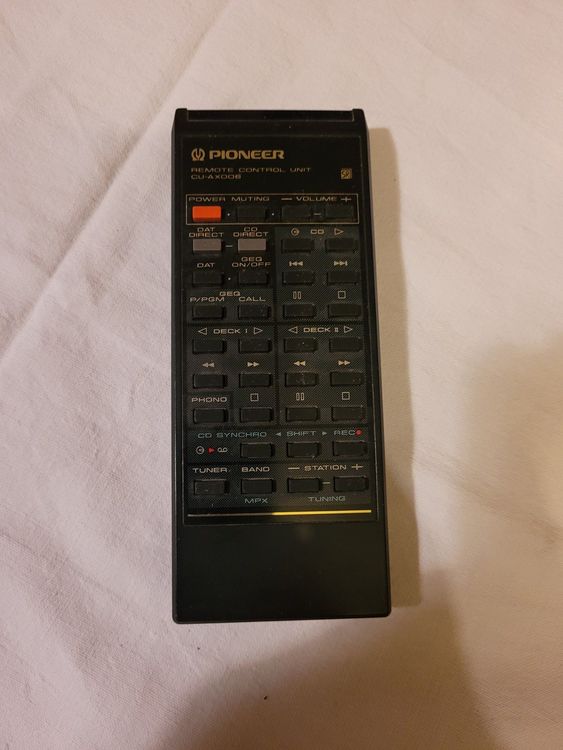 TELECOMMANDE PIONEER REMOTE CONTROL UNIT CU-AX006 (547) (D'occasion) à ...