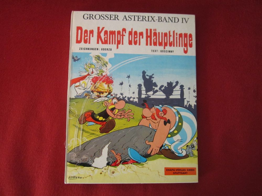 GROSSER ASTERIX-BAND IV IN 1 AUFLAGE (JAHR 1969) (Gebraucht) in Volketswil für CHF 14.9 – mit ...