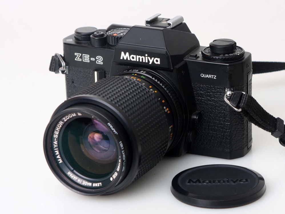Mamiya ZE-2 Quartz Mamiya Sekor Zoom 1;3,5-4,5/35-70mm TOP (Gebraucht ...