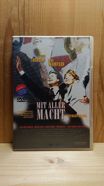 MIT ALLER MACHT DVD mit John Travolta und Emma Thompson (Gebraucht) in Wilderswil für CHF 2.9 ...