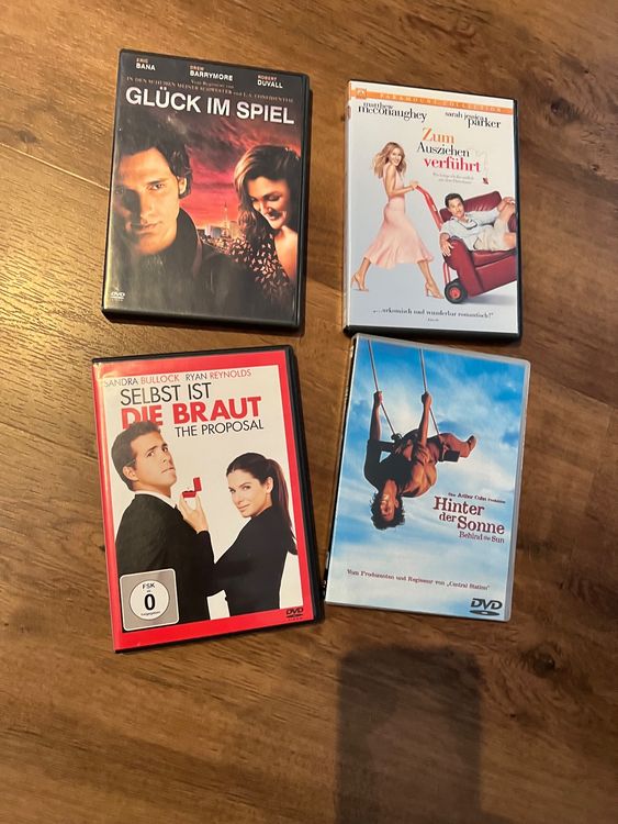 4 DVDs - Liebeskomödien Romantik Filme 🎬😊👍🏼 (Gebraucht) in Ruggell für ...