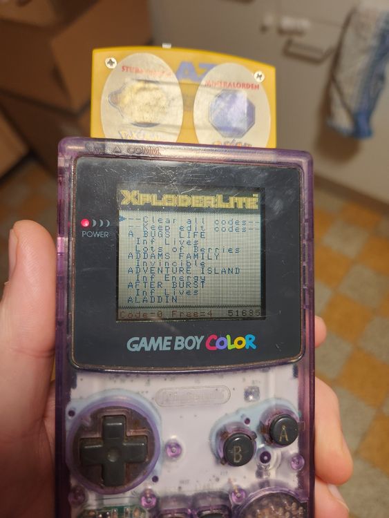 Blaze Xploder Lite Cheat-Modul für Game Boy / Color (Gebraucht) in ...
