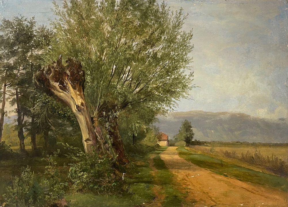 Antikes Top Waldweg Gemälde beschriftet (Gebraucht) in Root für CHF 35 – mit Lieferung auf ...