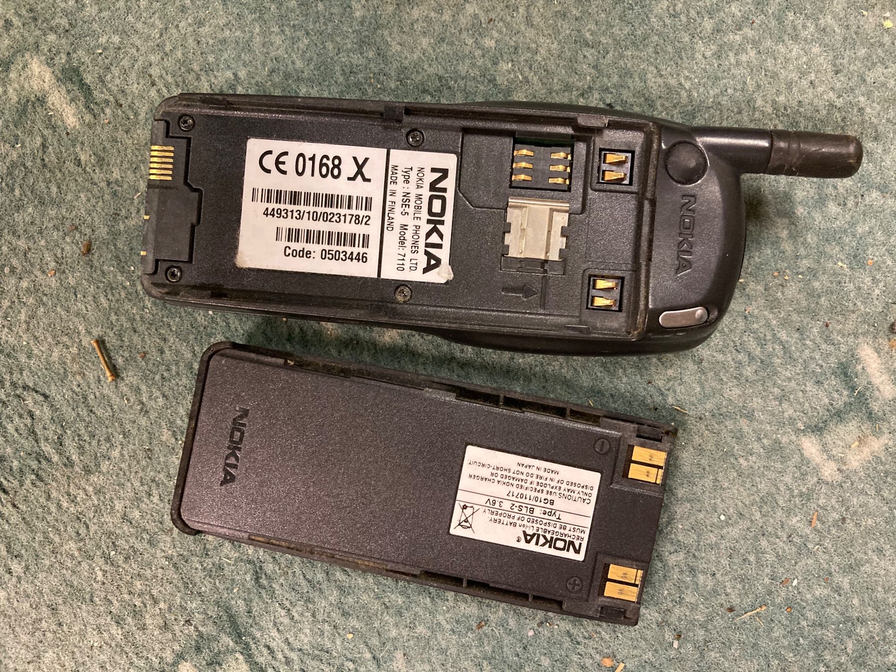 Nokia 7110 Oldschool Handy - Kult-Klassiker für Sammler! (Defekt) in ...