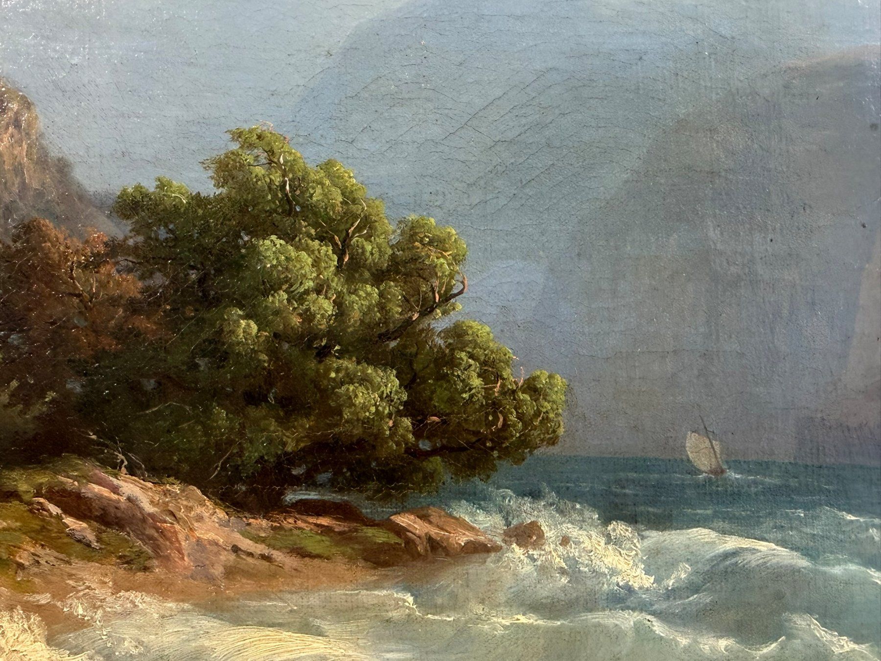 Jean-Philippe George-Julliard Urnersee Gemälde antik 19. Jhd (Gebraucht ...