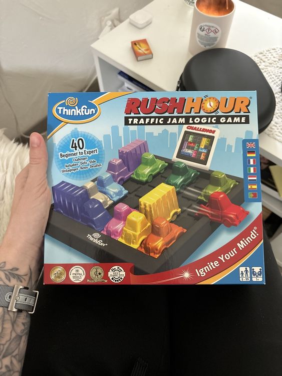 Jeux rush hour trafic jam Logic game (Neu (gemäss Beschreibung)) in ...