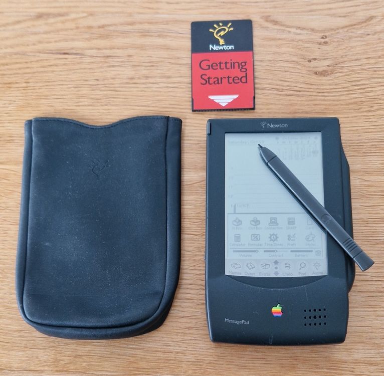 Vintage Apple Newton MessagePad 100 mit Stylus aus 1993 | Kaufen auf ...