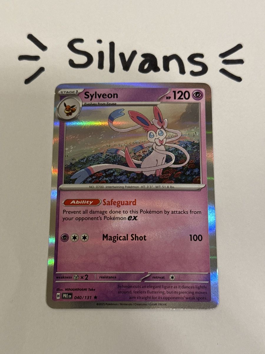 Sylveon Holo 040/131 Prismatic Evolutions Englisch (Neu (gemäss ...