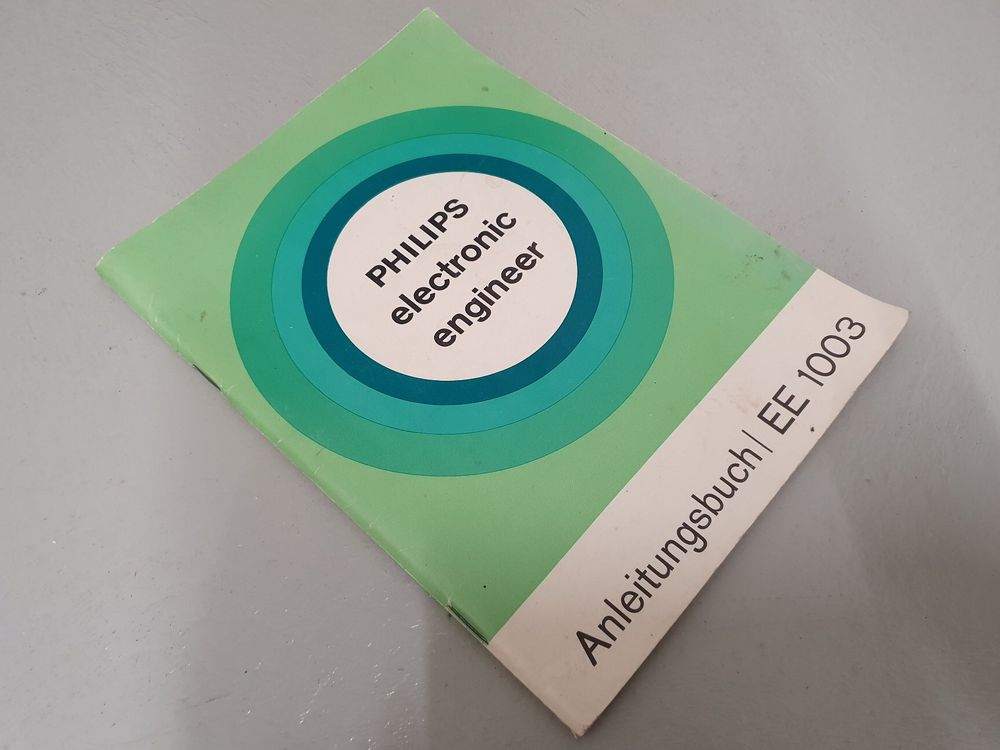 PHILIPS Electronic Engineer - EE 1003 Anleitungsbuch / 1967 (Gebraucht ...
