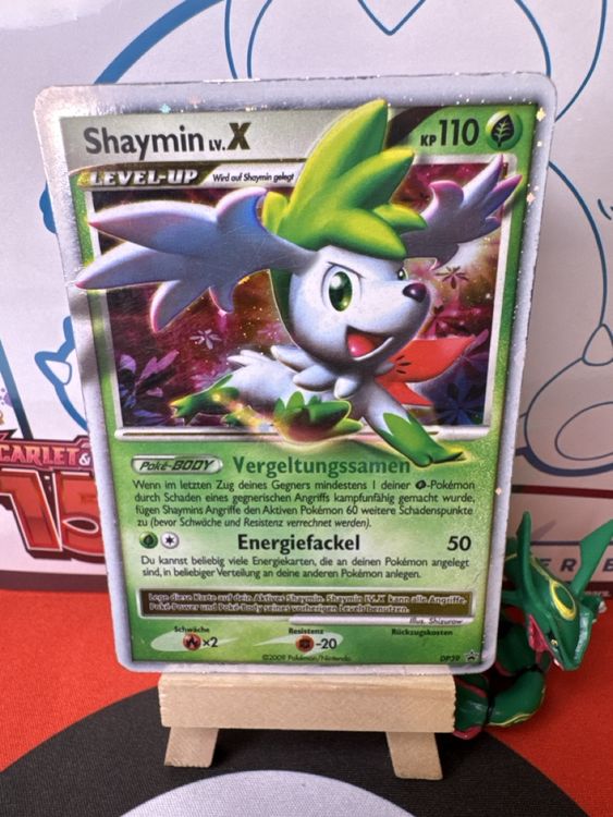 POKÉMON / Shaymin LV. X / DP Black Star Promos 🇩🇪 (Gebraucht) in ...