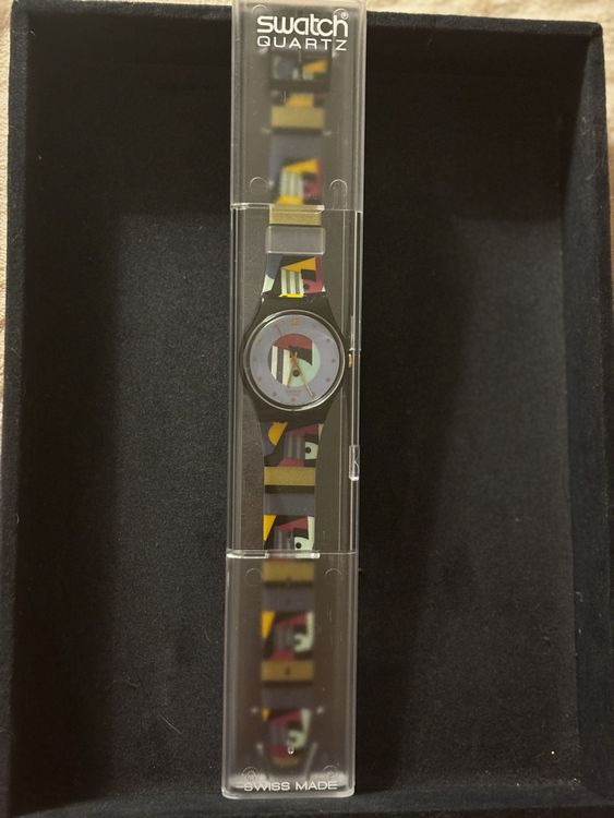 Swatch GB141 Gold Inlay vintage nuovo (Neu (gemäss Beschreibung)) in ...