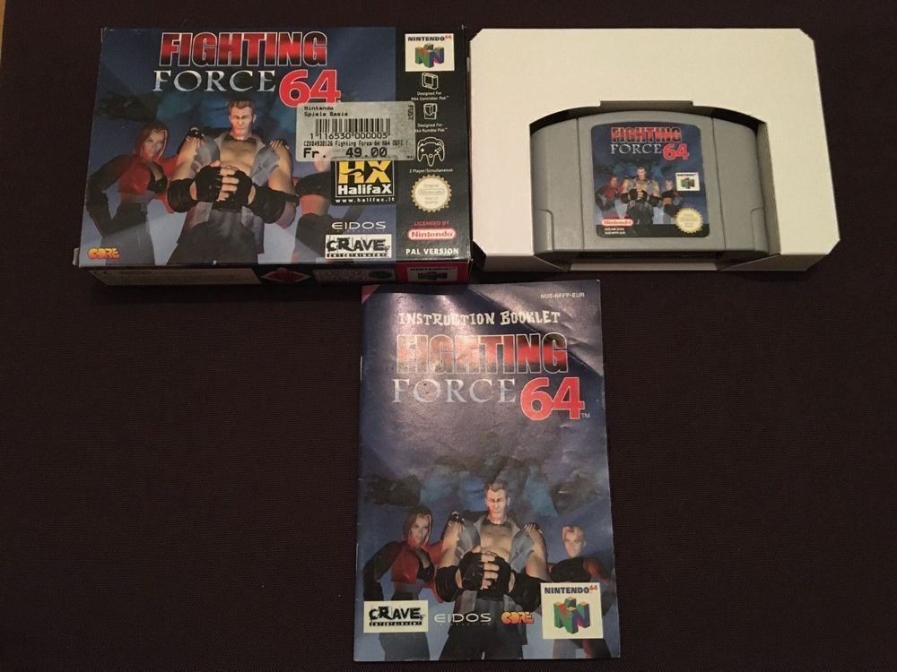 Fighting Force 64 PAL OVP (Selten und Wertvoll) (Gebraucht) in Windisch ...