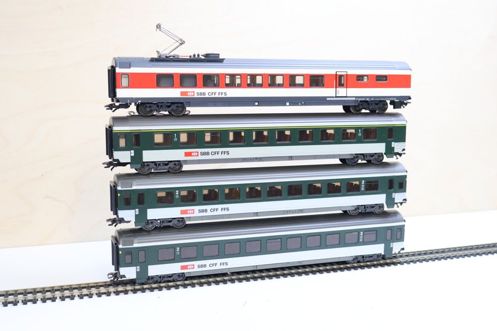 Märklin 4 x SBB Personenwagen / Restaurantwagen 42172 - H0 (Gebraucht) in Winterthur für CHF 91 ...