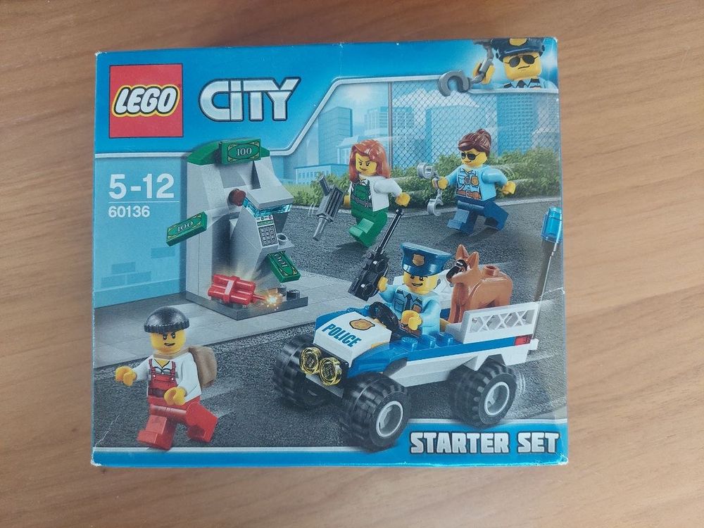 Lego City 60136 L'attaque du distributeur 👮‍♂️💰 neuf | Kaufen auf Ricardo