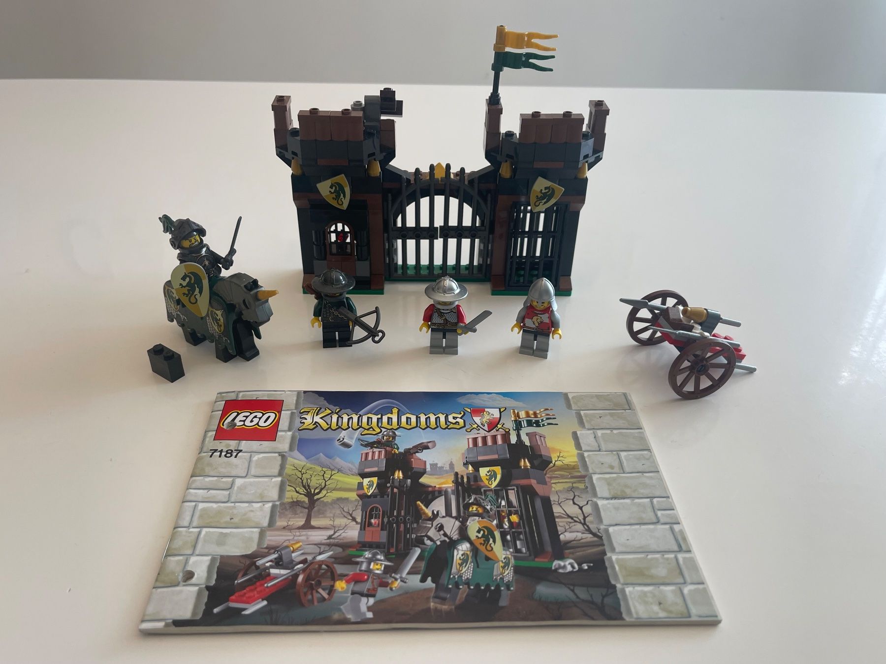 LEGO Kingdoms 7187 Escape from the Dragon's Prison - SELTEN (Gebraucht ...